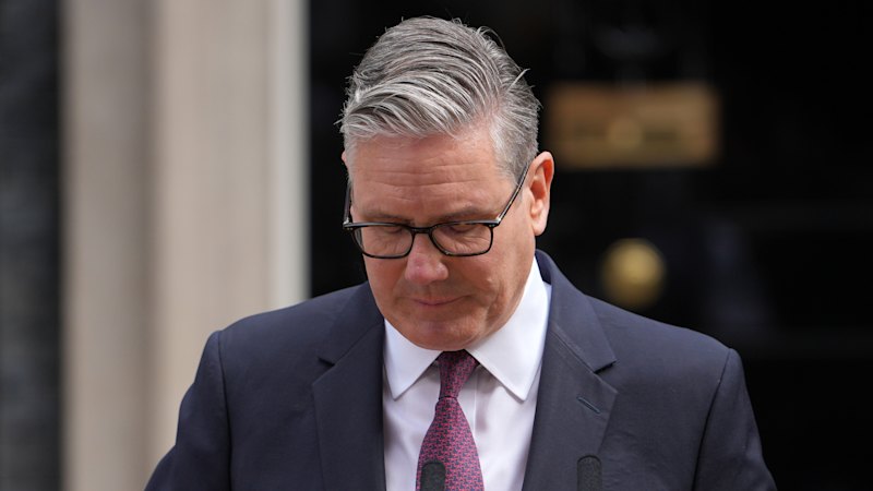 UK’s PM Starmer chokes back tears as he steps down less than two years ...