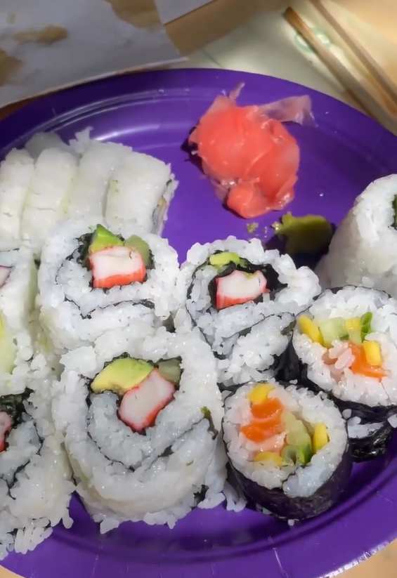 Sushi cooking class experience learning hand rolled sushi and chef ...