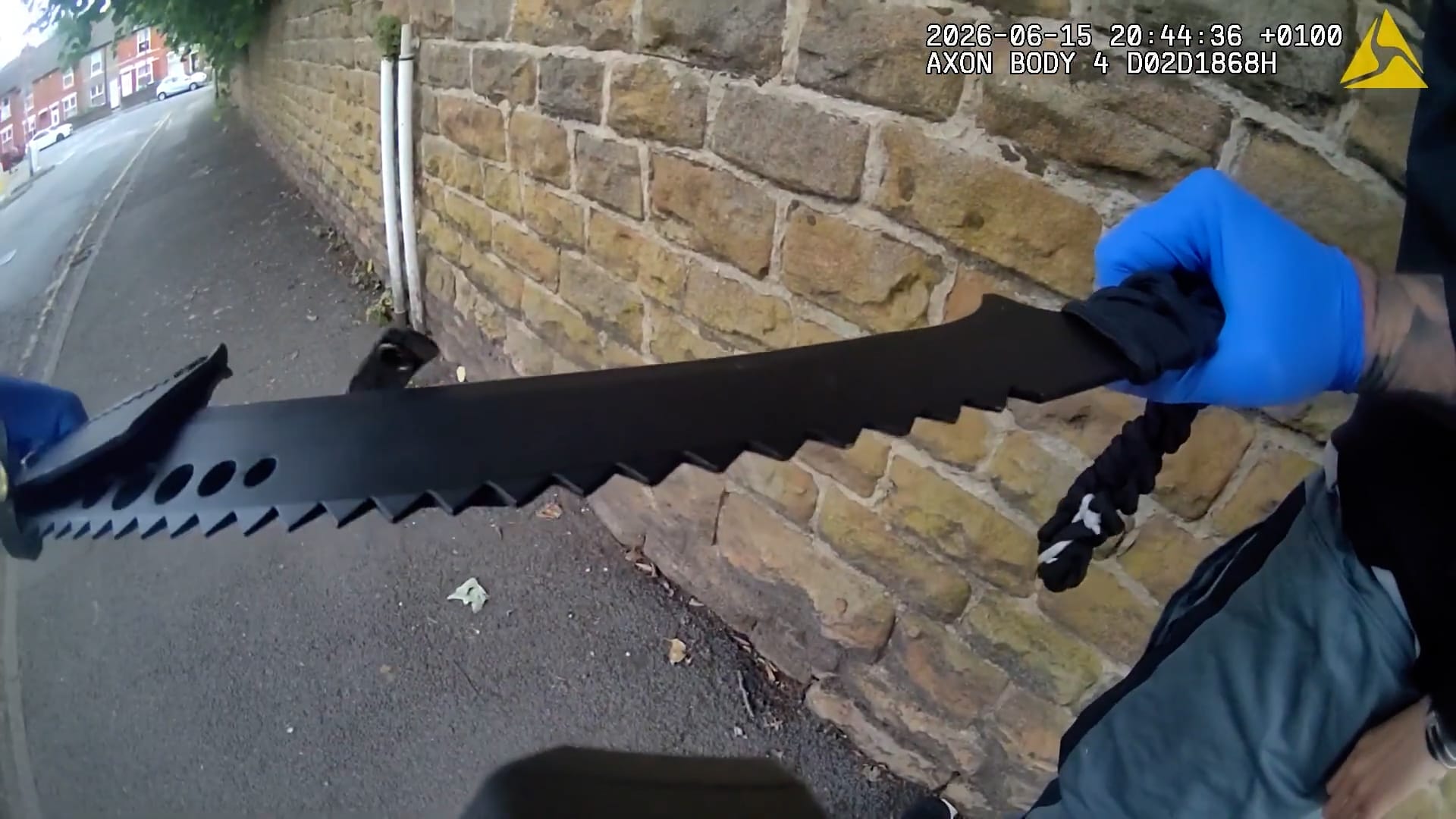 Armed cops blast 'idiot' teens caught with machetes after e-scooter chase