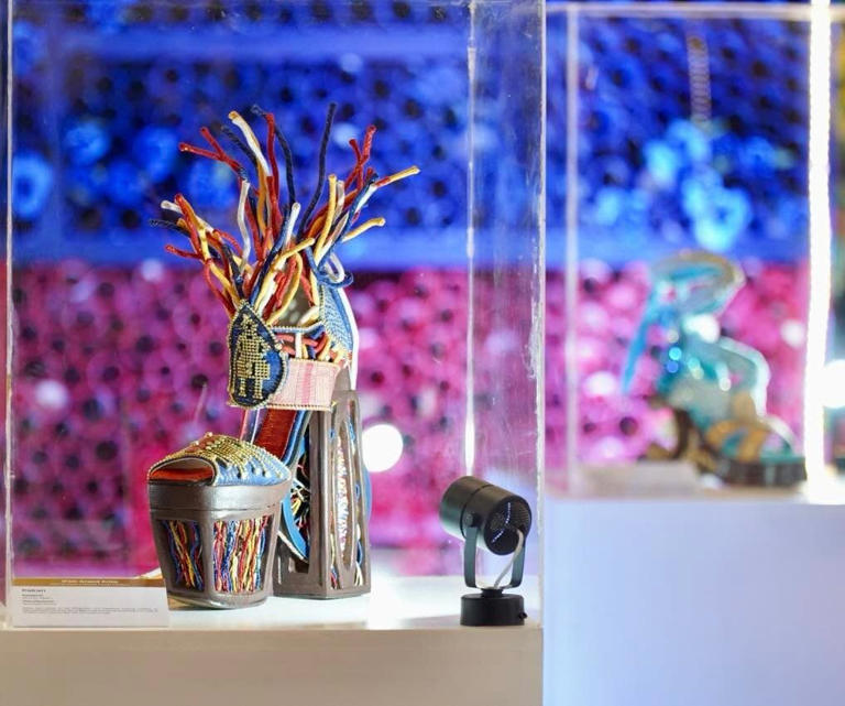 Award-winning PH footwear designs showcased in Binondo exhibit