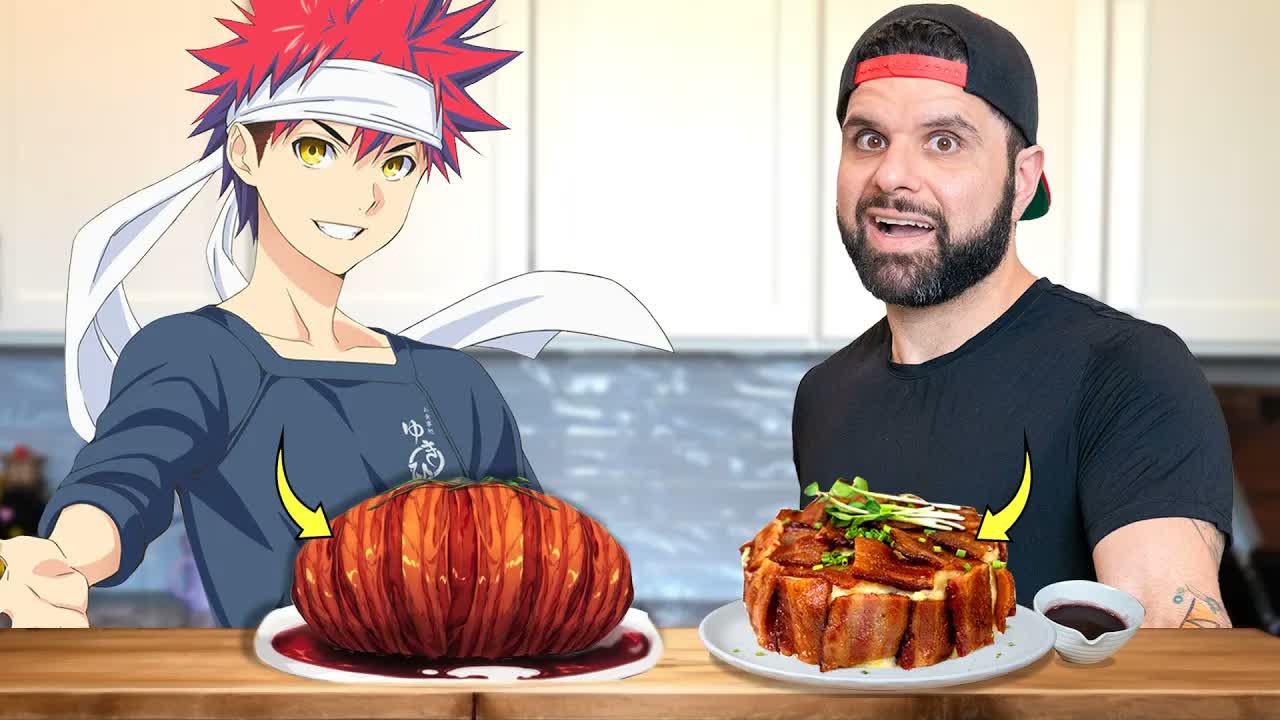 He recreated an anime dish for $5 and $50 — here's which one actually won