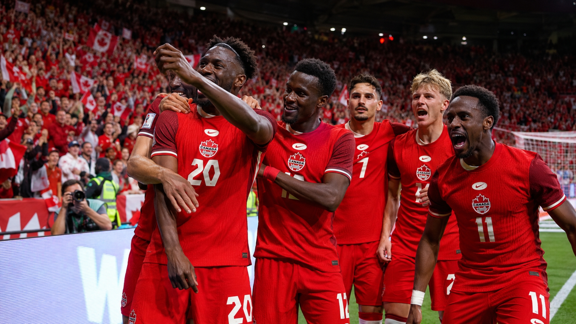 Canada’s 6-0 Qatar win finally gave the home crowd a World Cup moment