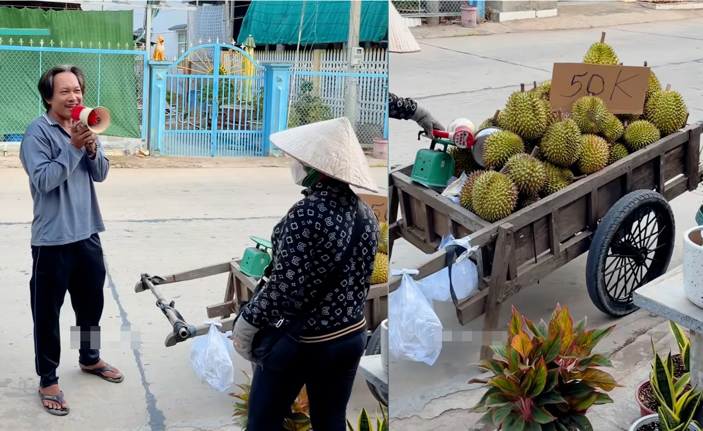Steamed bun vendor's improvised song helps durian seller draw customers