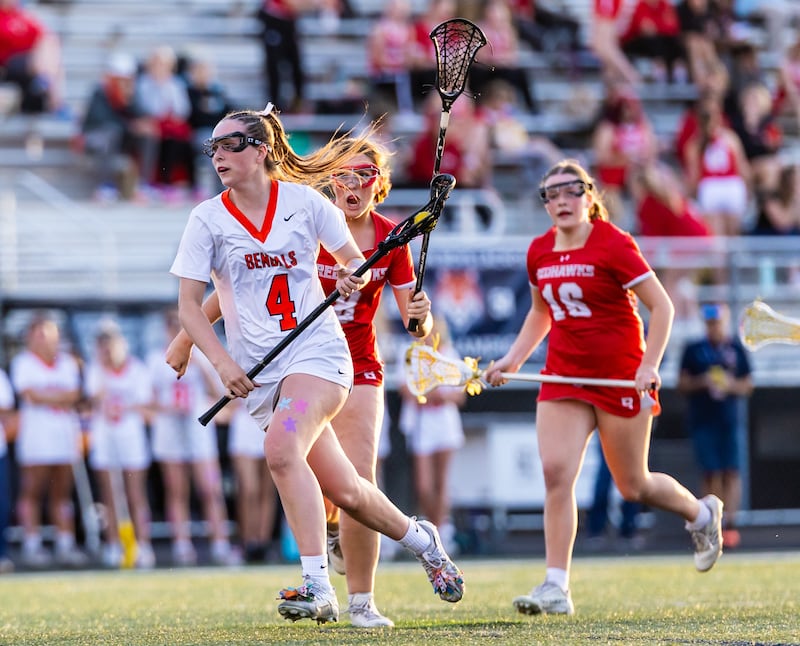 High school girls lacrosse: Summer Buechner, Sophie Nielsen and Jeanine ...