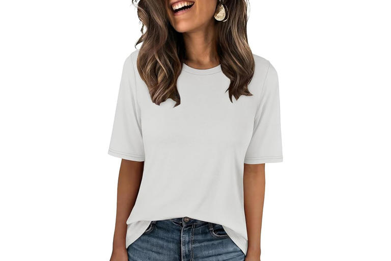Amazon’s newest white T-shirts are ready to replace your tired and pit ...