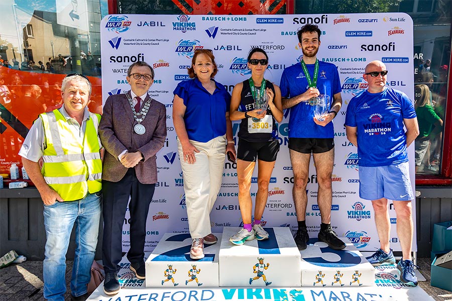 Record-breaking numbers ran the WLR Waterford Viking Marathon