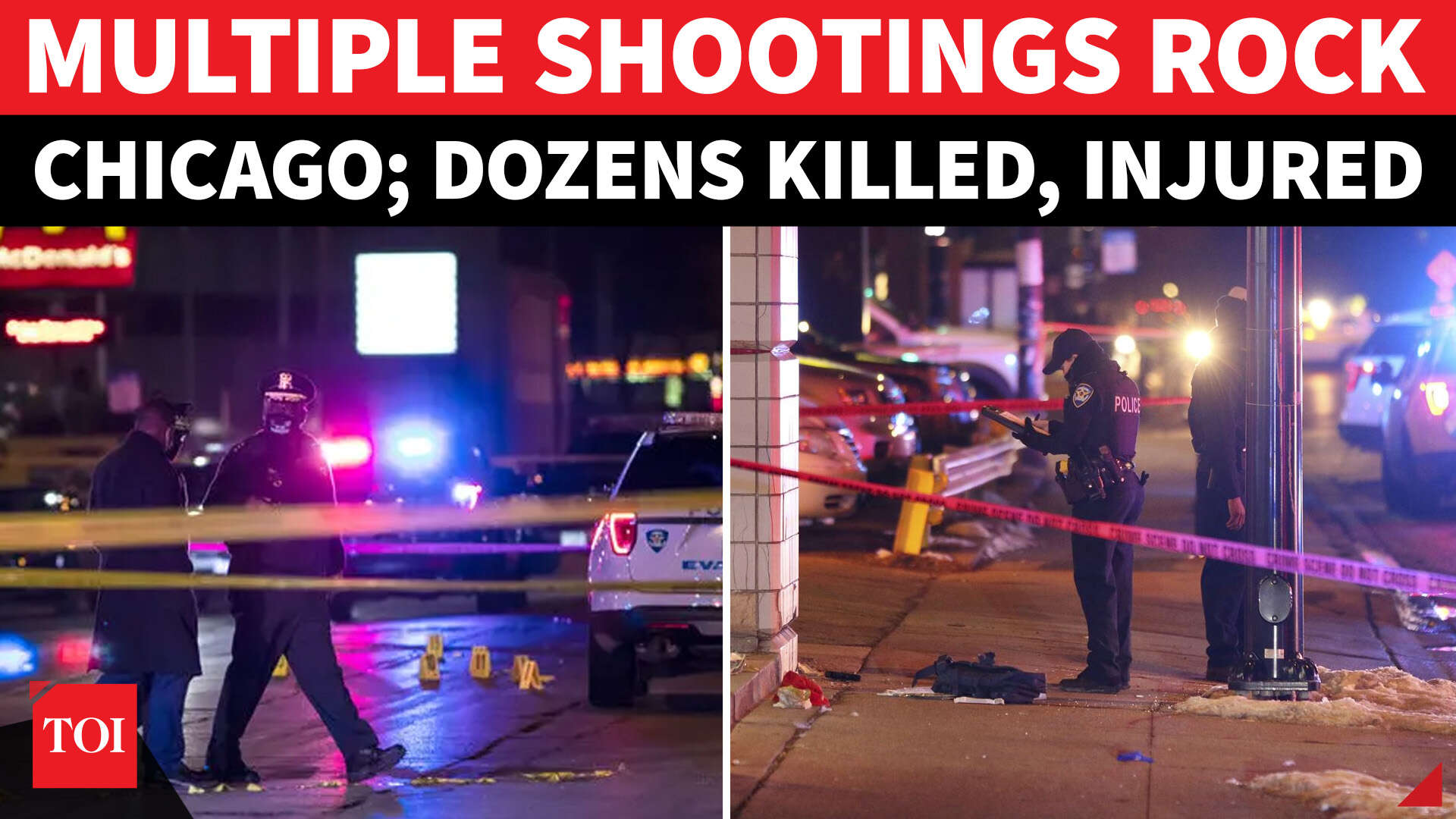 Chicago rocked by multiple attacks; over 40 killed & injured in gun ...