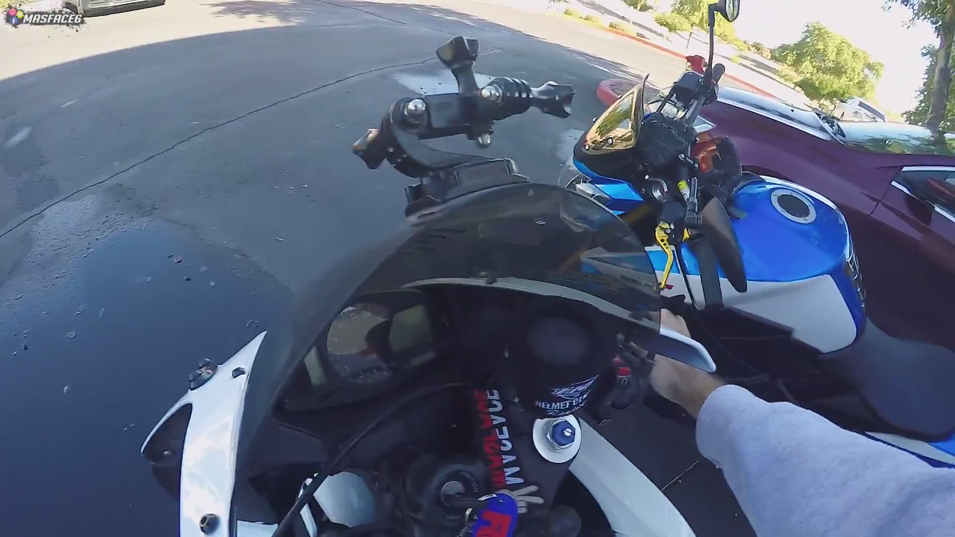 Following this rider led our entire group straight to a waiting line of ...