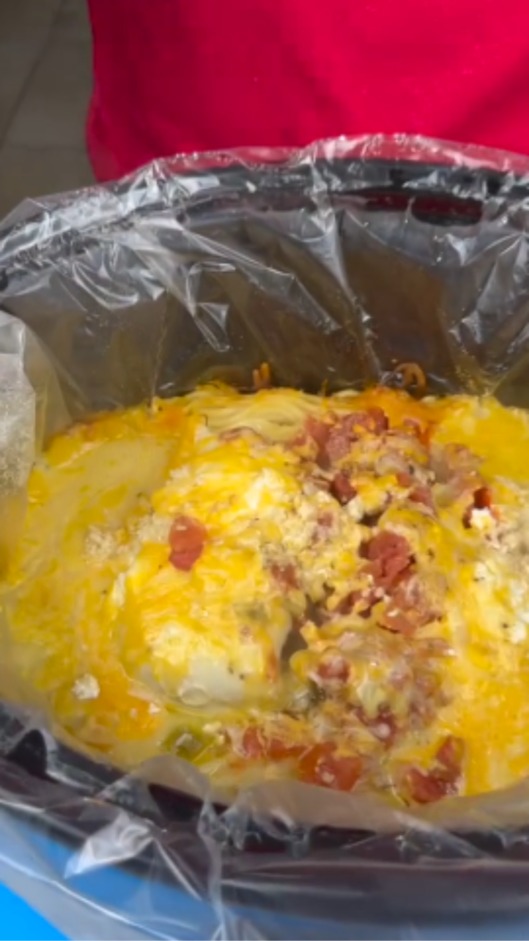 Easy cheesy crockpot meal perfect for busy nights