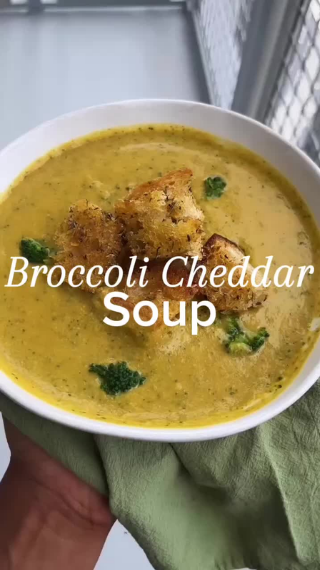 You won't believe this broccoli cheddar soup is dairy free