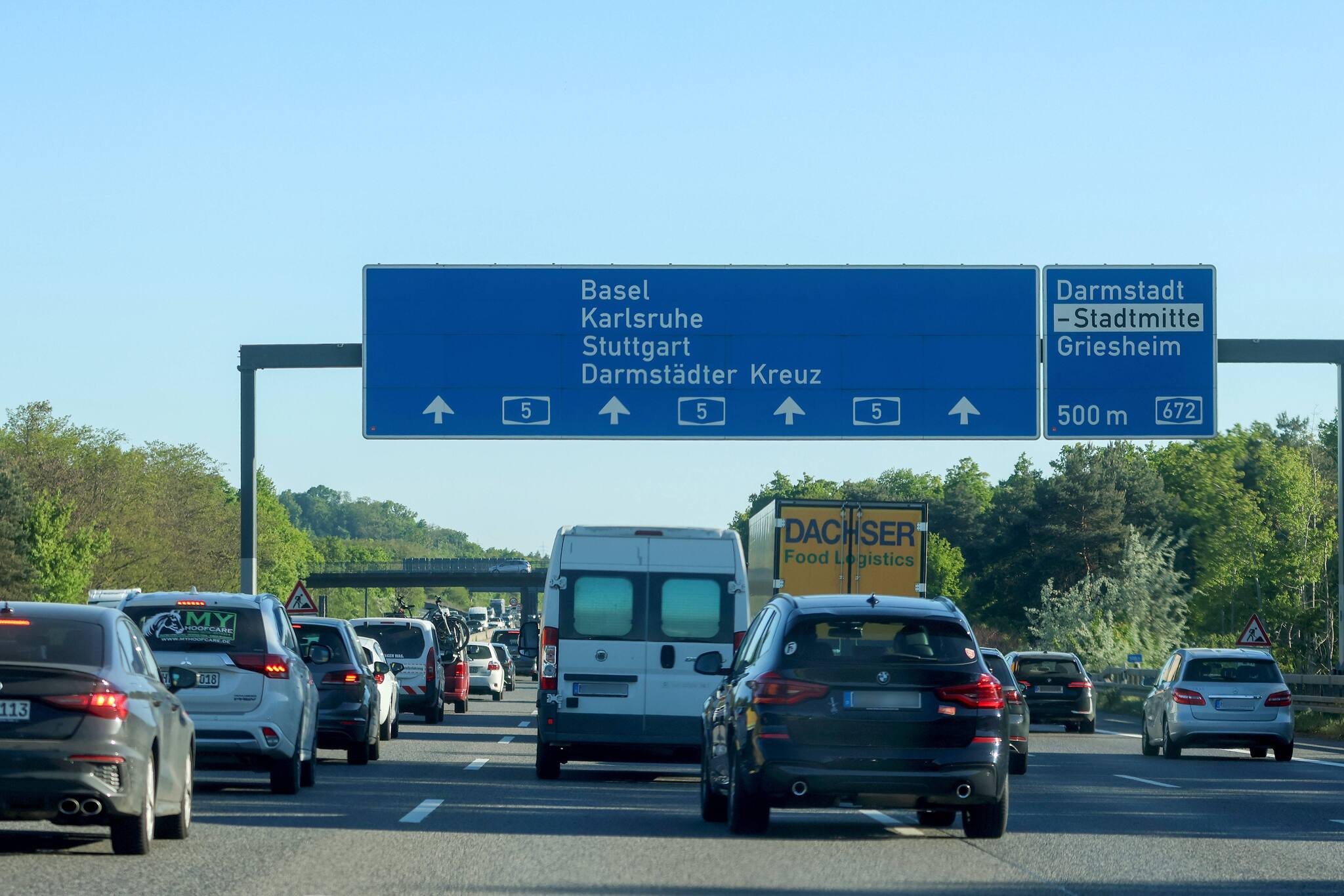 Aktuelle Verkehrslage A5