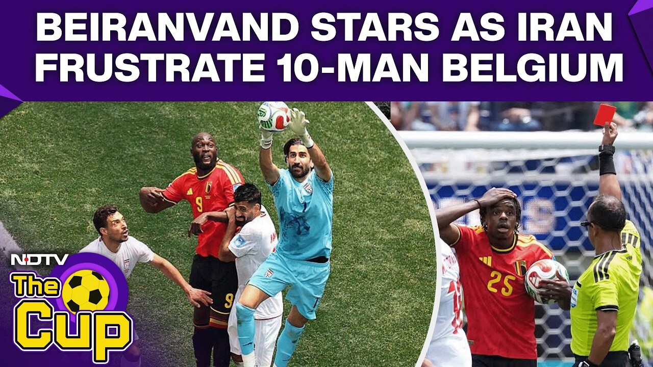 FIFA World Cup | Iran hold 10-man Belgium in goalless World Cup draw ...