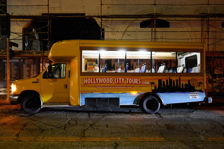 Forget celebrity homes. This Hollywood bus tour haunts the city instead