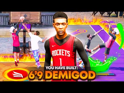 Dominate NBA 2K23 with this overpowered 6'9 demigod point guard build