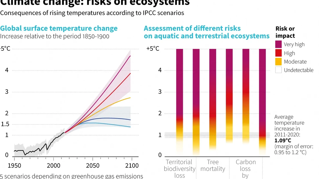 Climate pathways narrow as extremes fade