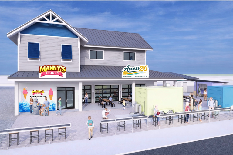 Get ready Fort Myers Beach. You're getting a food truck park