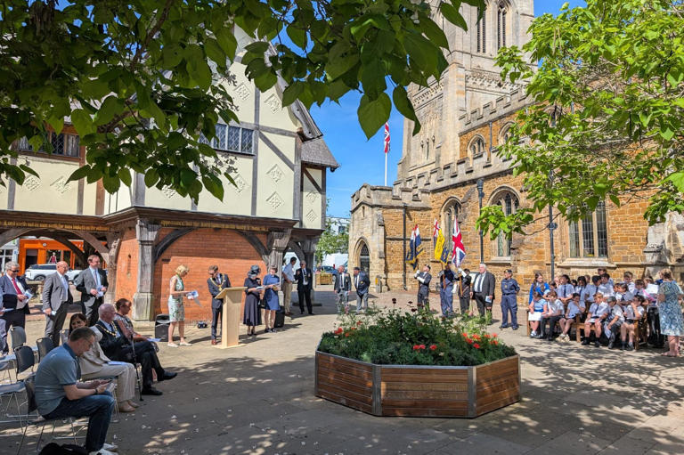 In pictures: Crowds gather to fly the flag for Armed Forces Day in ...