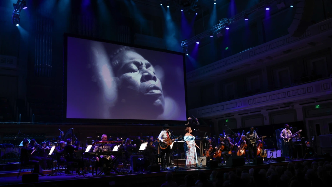 Morgan Freeman's symphonic blues journey