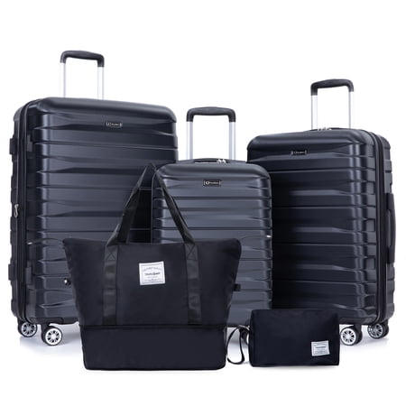 Walmart's bestselling 5-piece luggage set is on sale for only $95 right now
