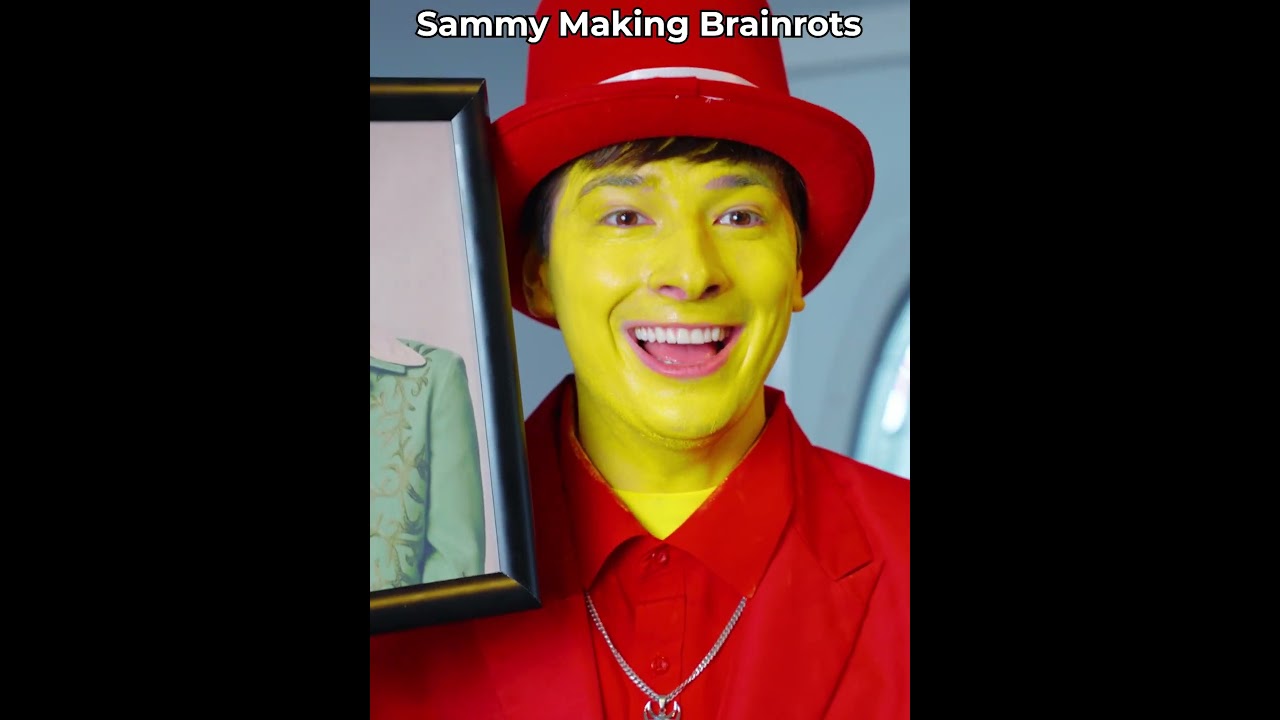 Sammy making brainrots irl😭