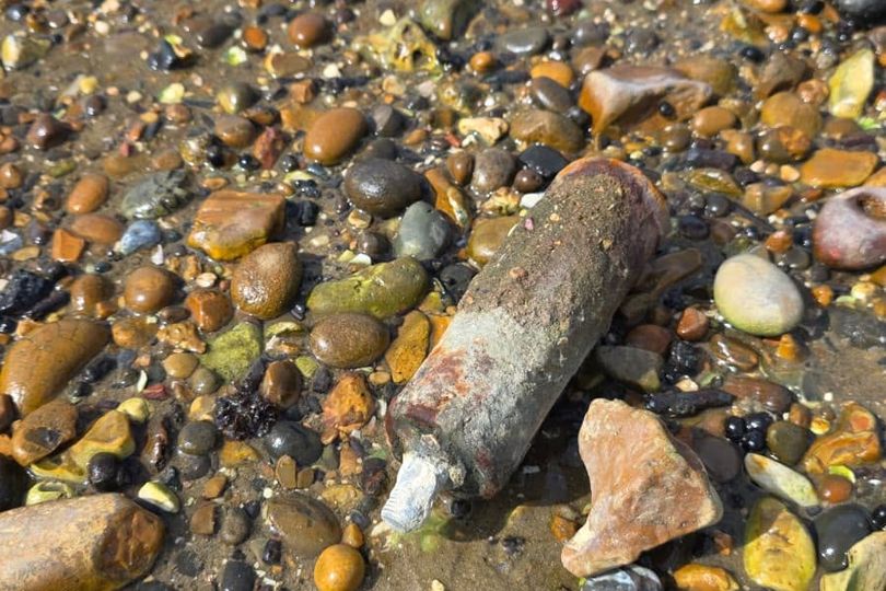 MoD detonates 'live explosive' found on Essex beach