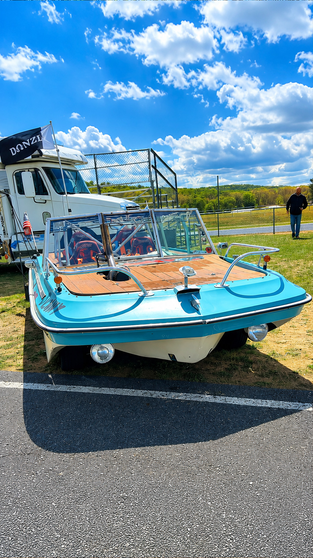 Street legal BMW boat with 400 HP