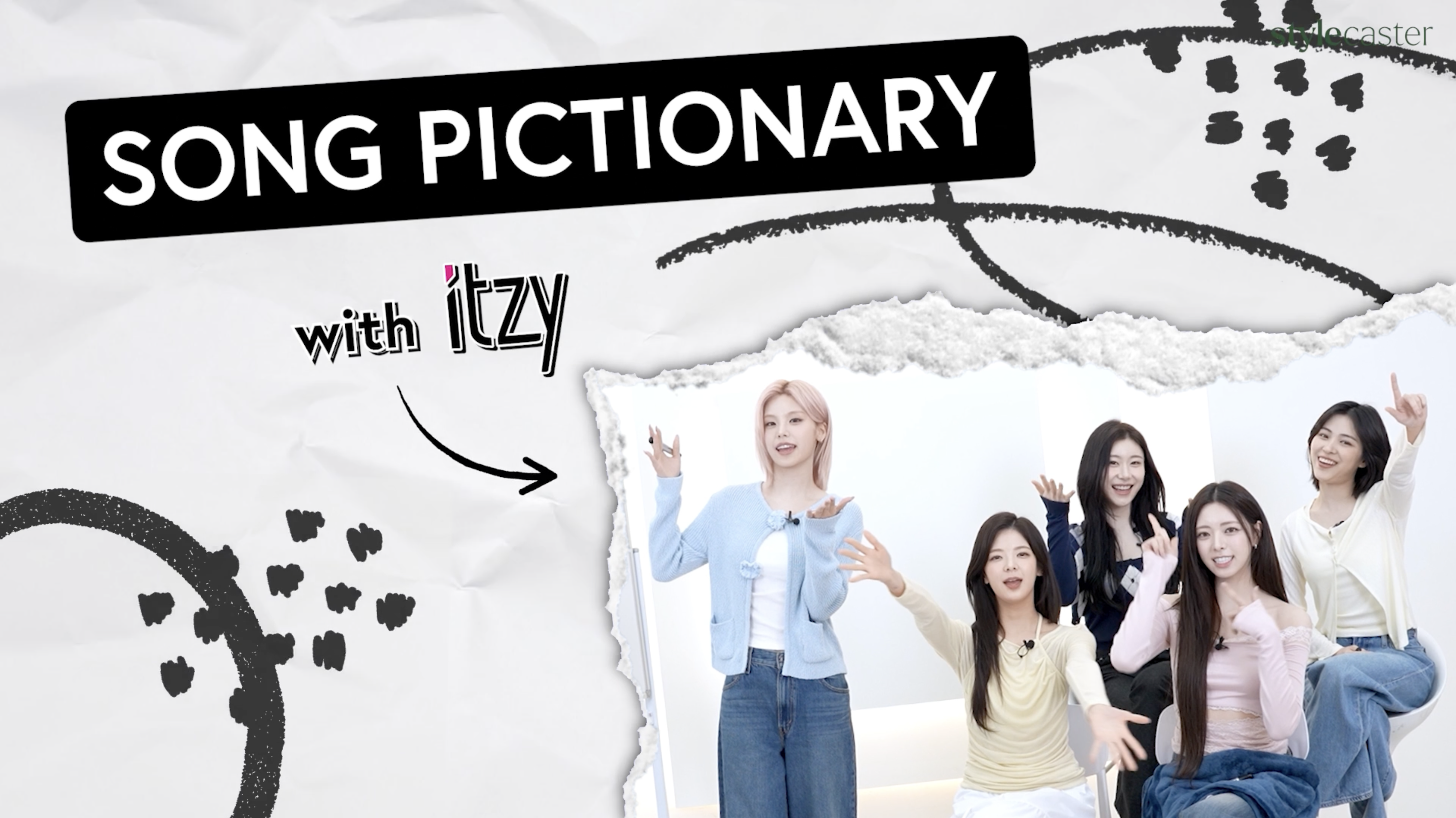 ITZY play song pictionary: 'Wannabe,' 'Dalla Dalla,' 'Motto'