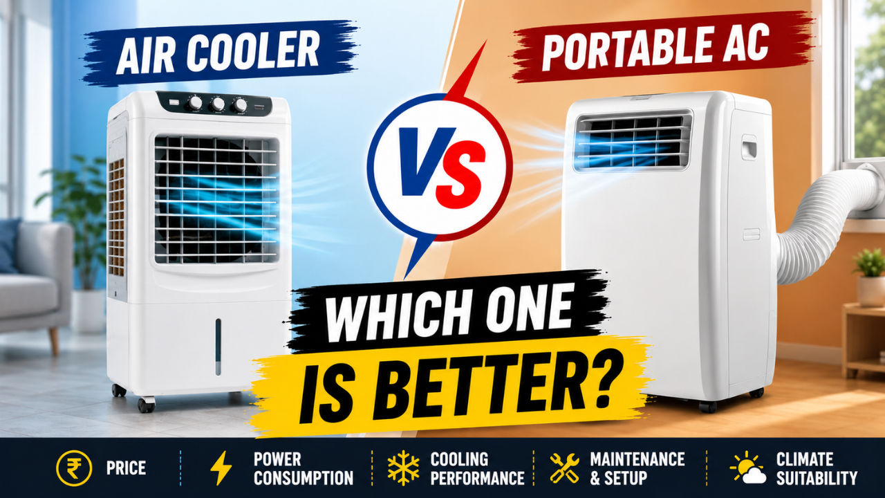 Confused between portable AC and air cooler? From price to power ...