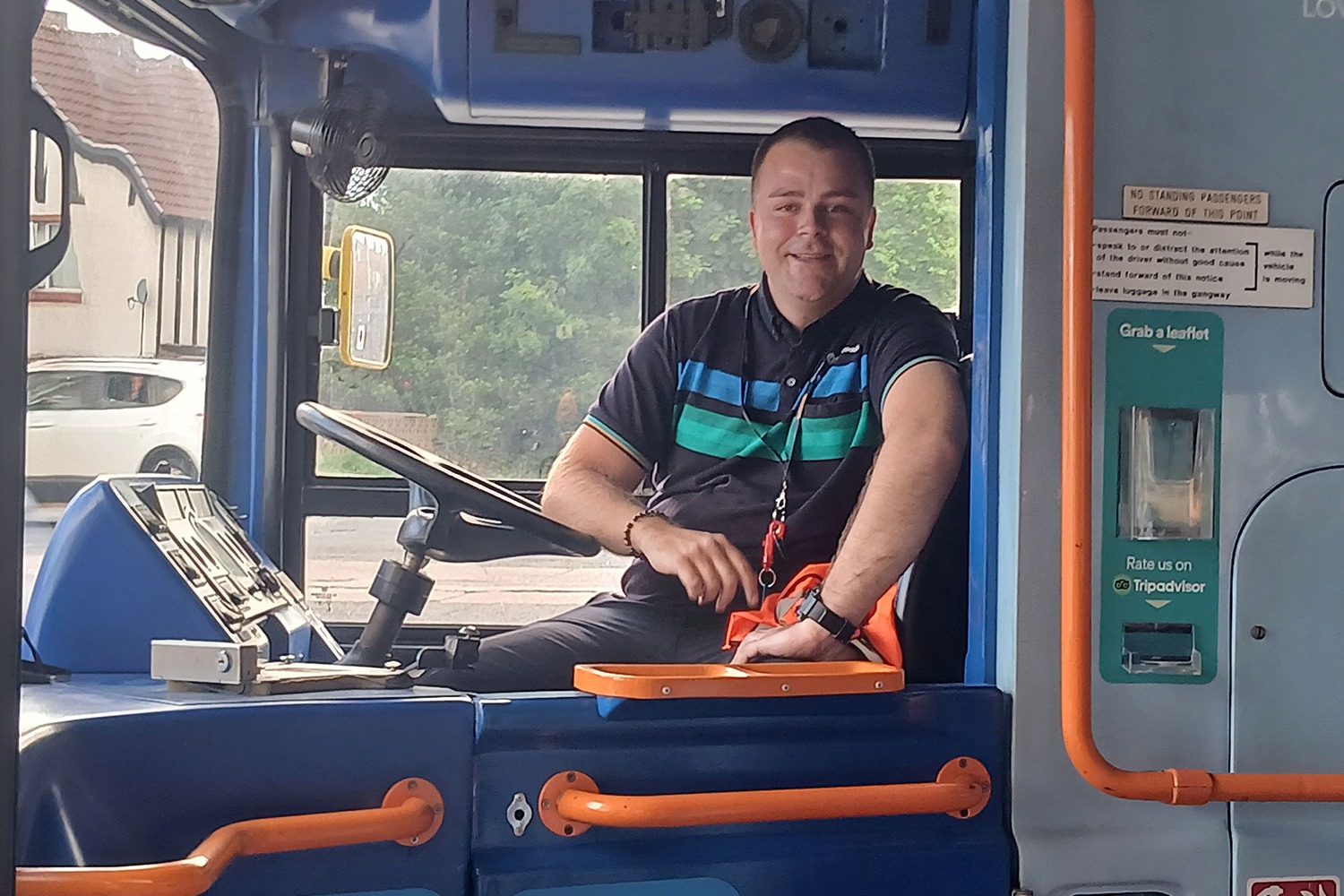 Bus driver shortlisted for national award after compassionate care for ...