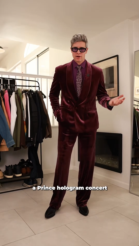 All purple outfit inspiration for a bold stylish look
