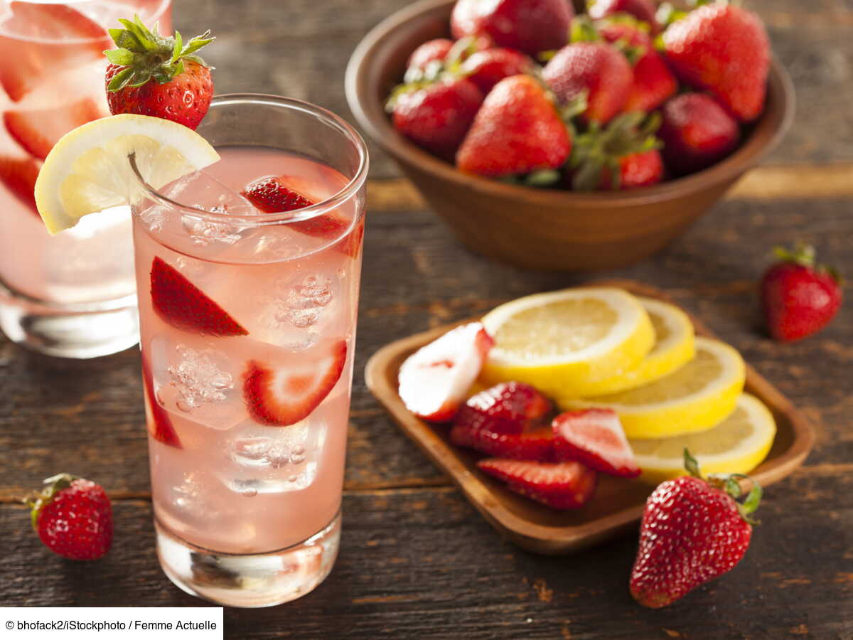 Citronnade à la fraise : la boisson gourmande et désaltérante pour se ...