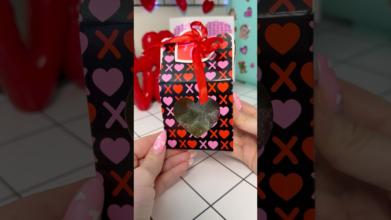DIY jelly candy & cute gift box | ASMR treats ️