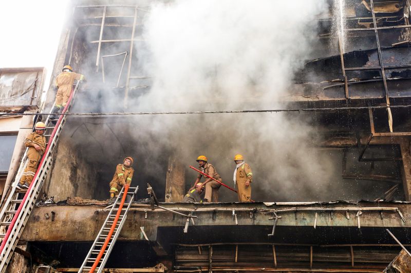15 die in massive fire at coaching centre in Lucknow's Aliganj; several ...