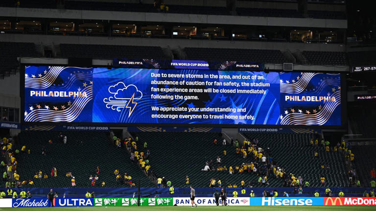 How do thunderstorm and lightning delays impact matches at the 2026 ...
