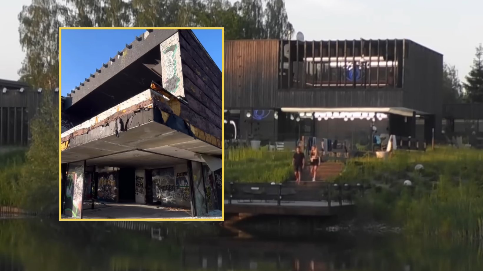 Opuszczony dom z "Big Brothera" popadł w ruinę. "Tragedia"