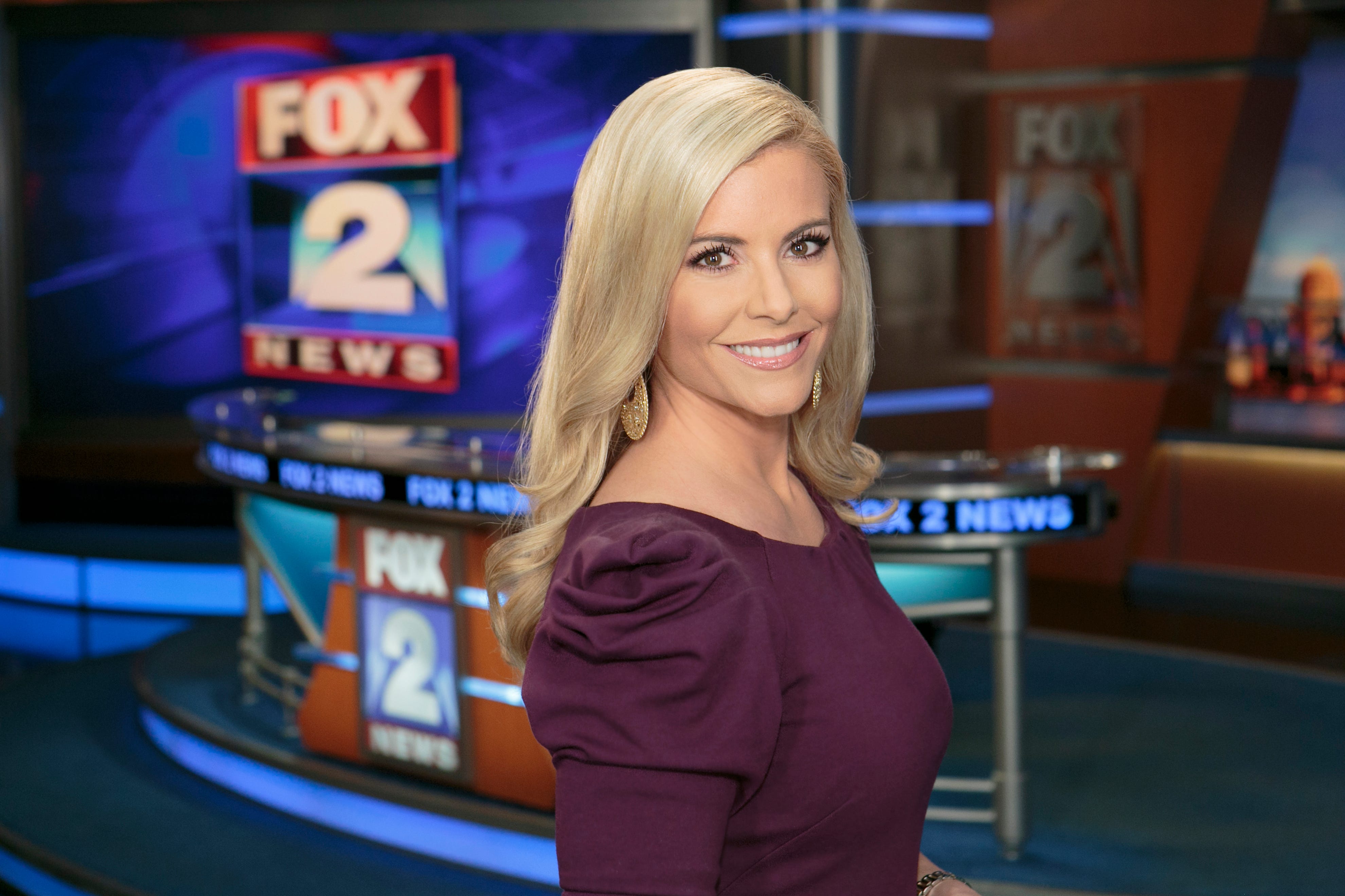 Fox 2 Detroit anchor Amy Andrews in hospital after fall