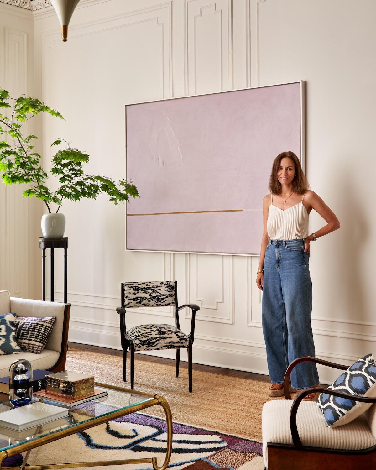 Janine Carendi MacMurray’s material medley of hand-knotted rugs, woven ...