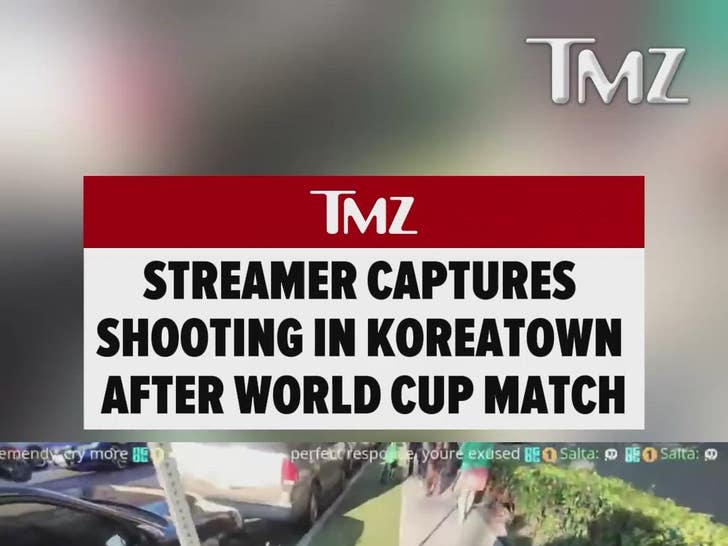 Suspect arrested after World Cup shooting caught on stream