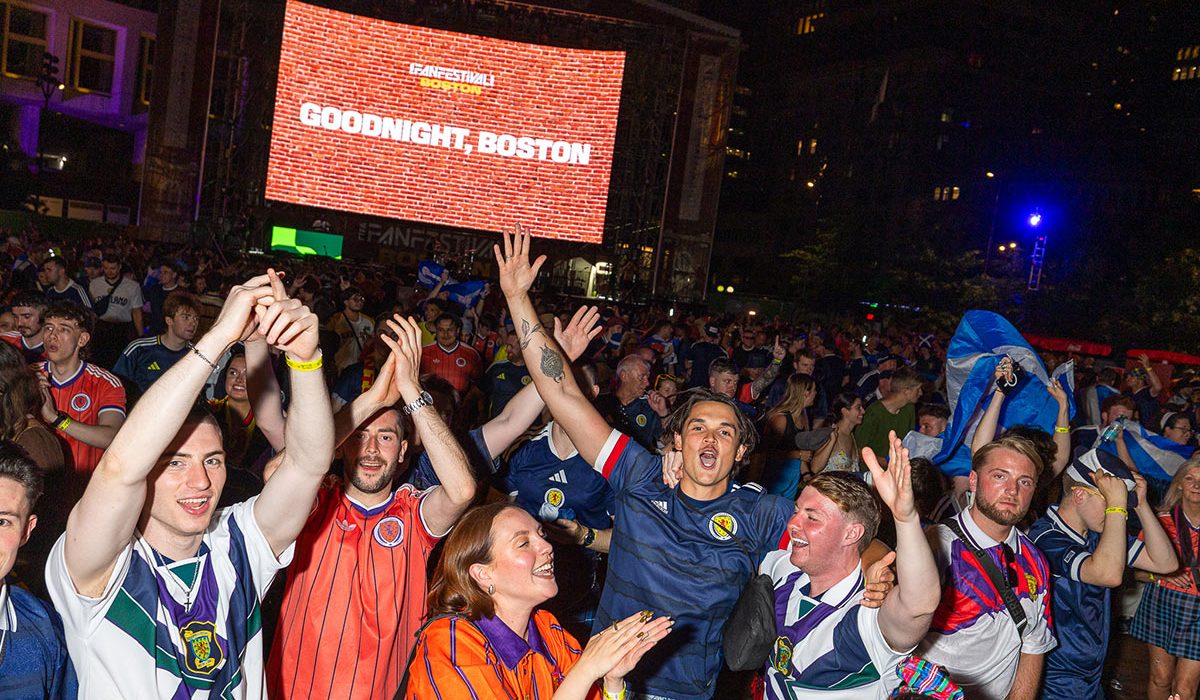 Boston newspaper sends message of gratitude to Scotland fans at World Cup