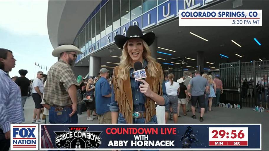 FOX Nation pulls off first-of-its-kind live preshow for PBR Space Cowboys