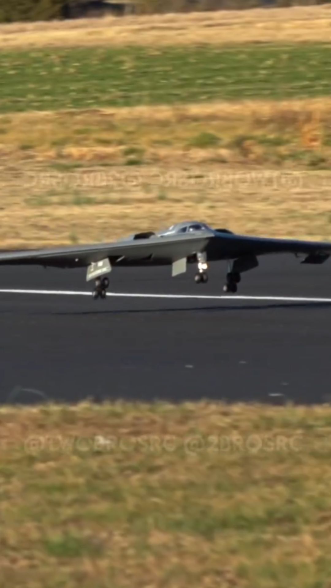 Mastering B-2 Spirit RC plane landing with finesse and control
