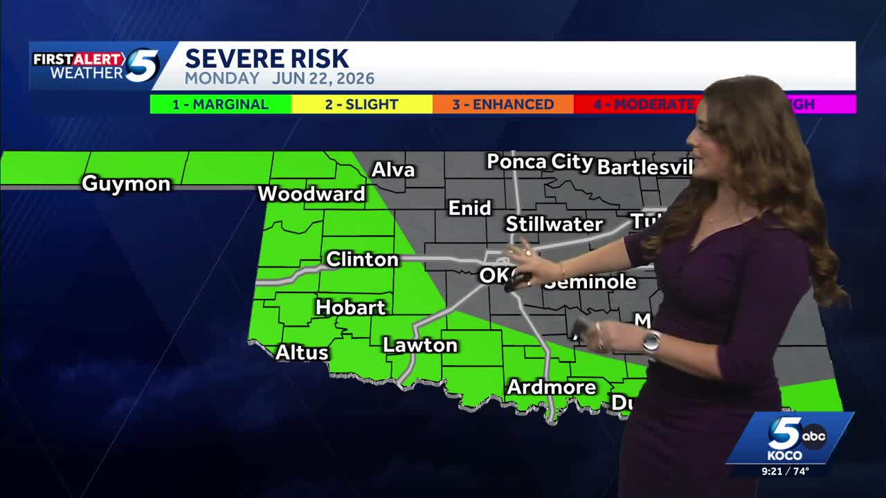 Timeline: Morning storms clear out, but another severe weather risk ...