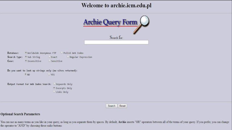 In 1990, Alan Emtage was building a tool to find FTP files ...