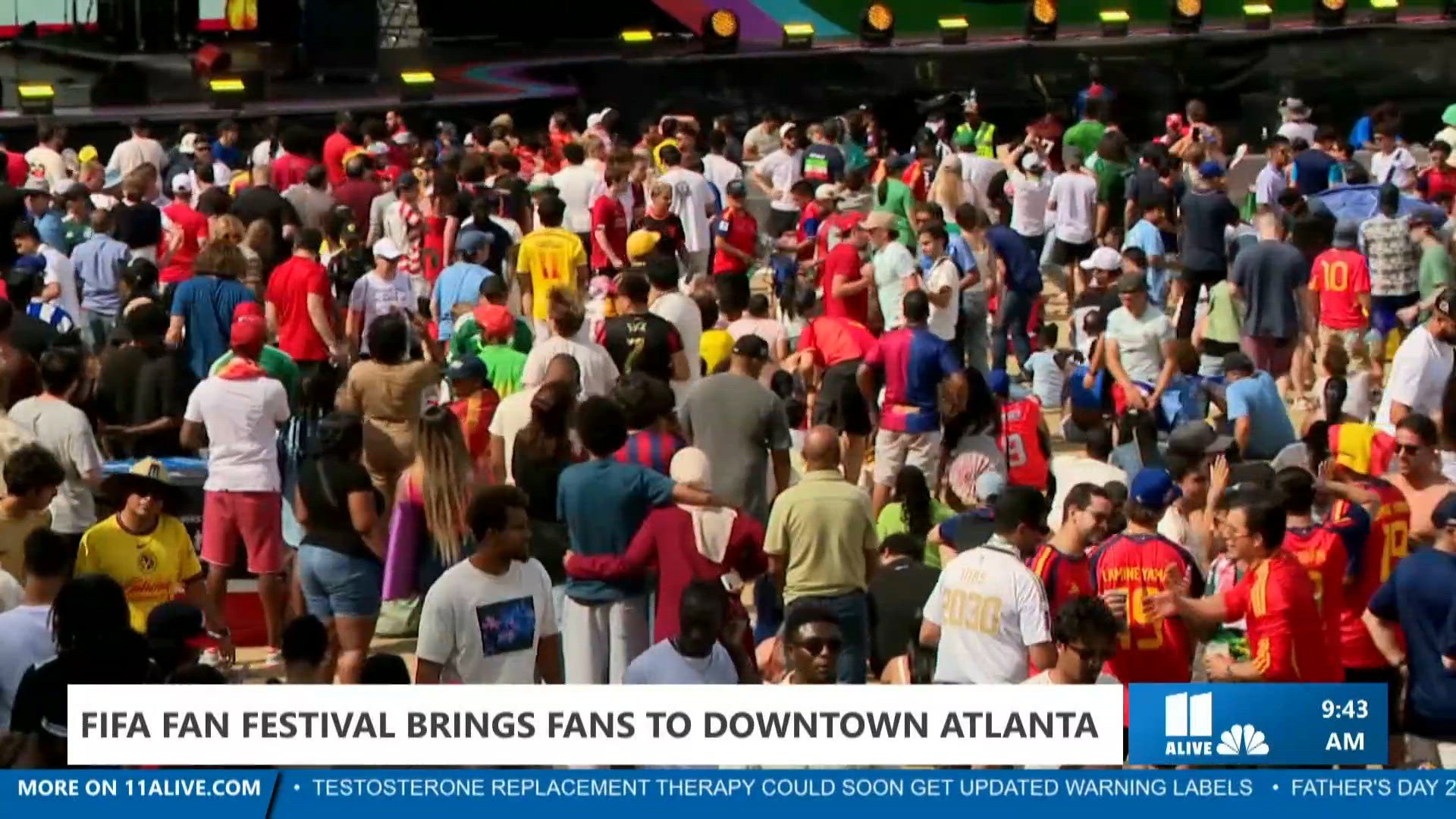 Fans keep World Cup excitement alive in Atlanta