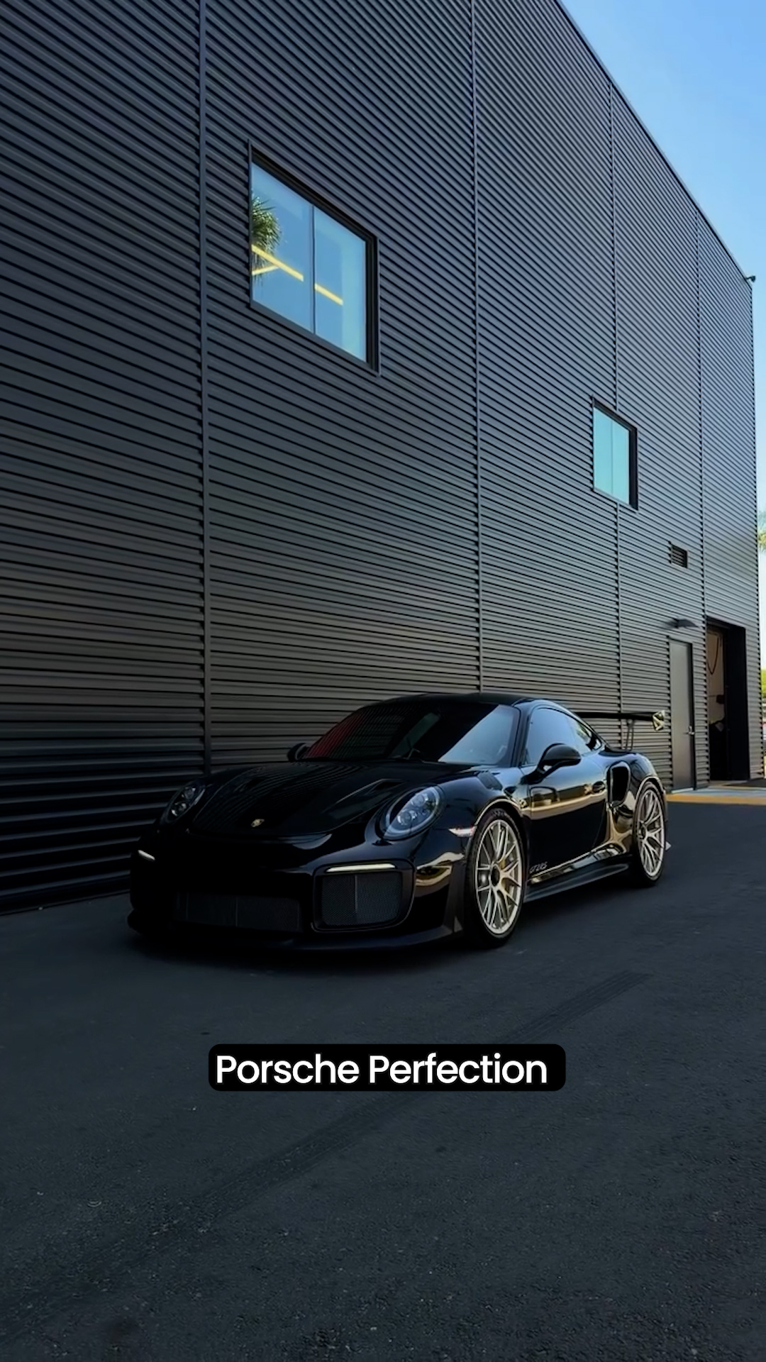 Porsche perfection in black and red
