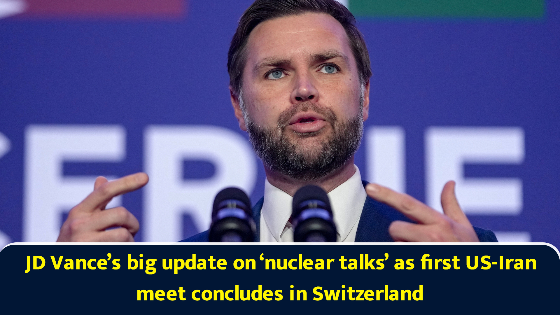 JD Vance’s big update on ‘nuclear talks’ as first US-Iran meet ...