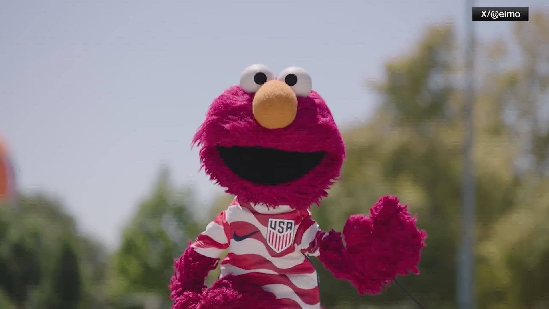 Elmo clears up his World Cup