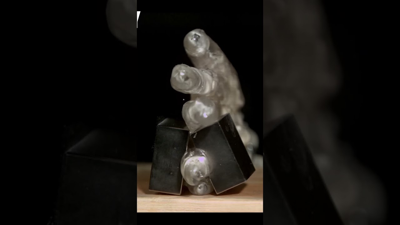 Crushing hands with giant magnets