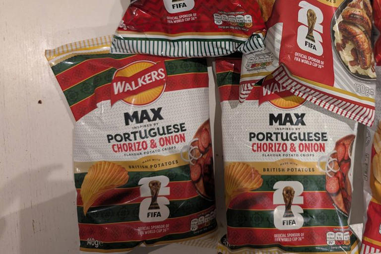 I tried all 4 Walkers World Cup crisps flavours and ranked them — here ...