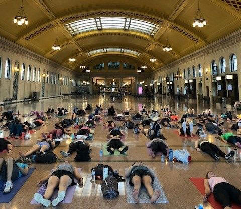 Free yoga classes at Union Depot (St. Paul)